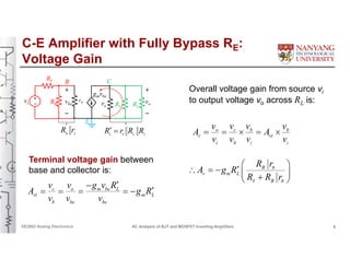 Common Emitter circuit | PPT