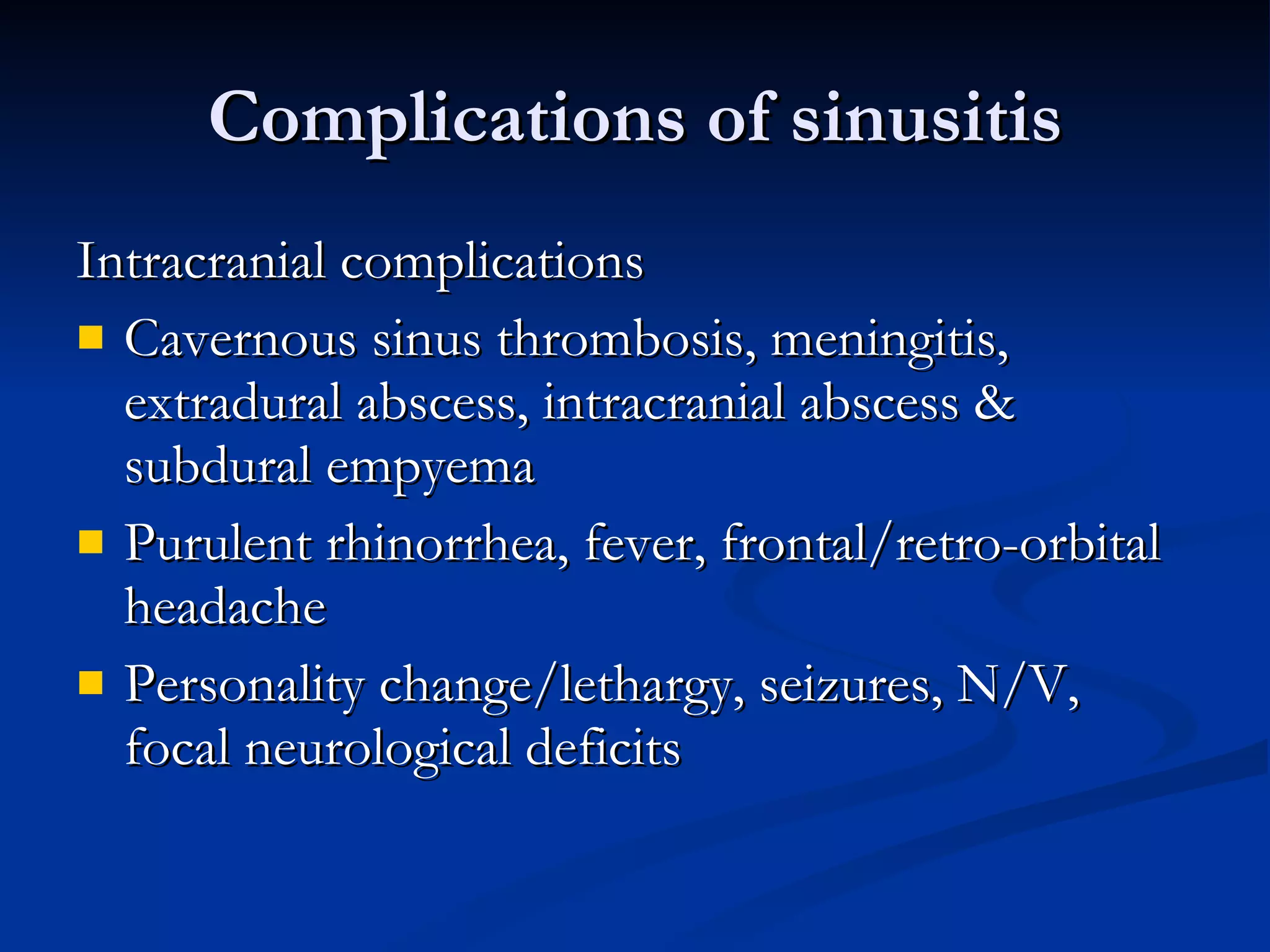 Common ENT emergencies | PPS