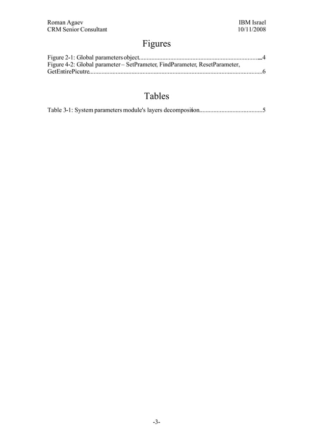 Common Global Parameters | PDF