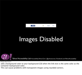 Common Accessibility Mistakes | PPT
