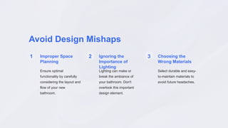 Common Mistakes to Avoid in Your Vaughan Bathroom Renovation | PPT