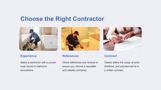 Common Mistakes to Avoid in Your Vaughan Bathroom Renovation | PPT