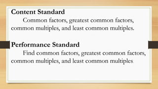 Mastering Least Common Multiple (LCM) Using Multiple Methods for Two ...