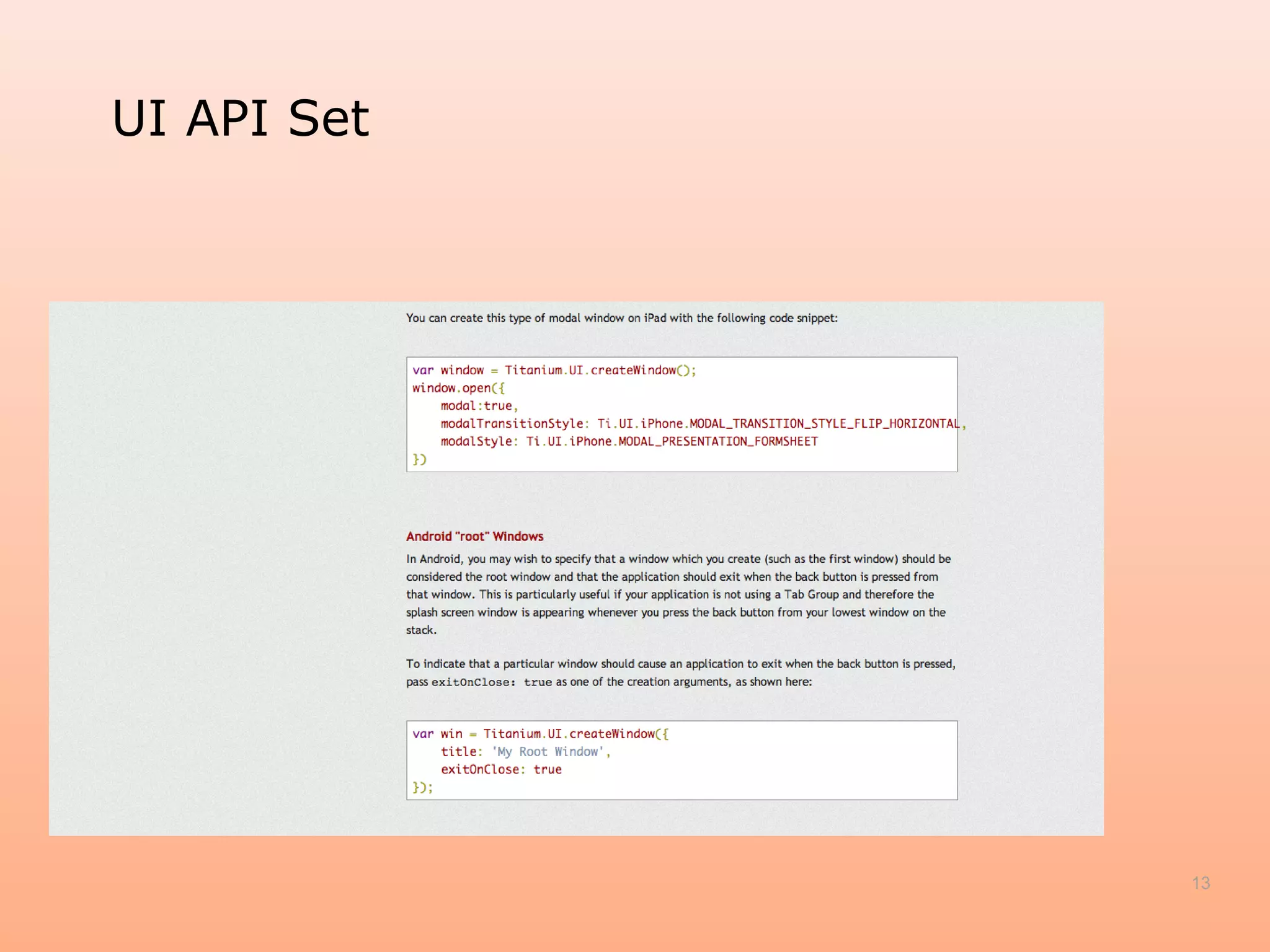 Common platform-for-mobile-applications- thorsignia | PPT