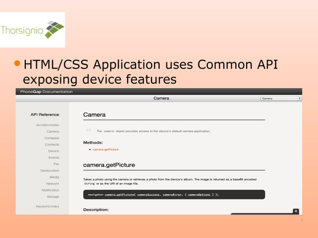 Common platform-for-mobile-applications- thorsignia | PPT
