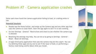 COMMON PROBLEMS FACING WITH TABLETS | PPTX
