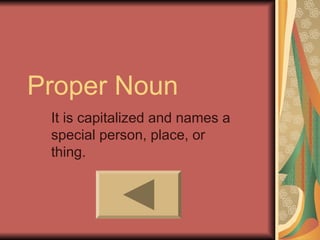Common-Proper Nouns power point presentation | PPT