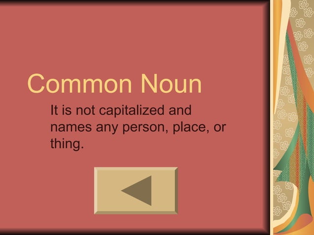 Common-ProperNouns.ppt-nouns-proper-common | PPT