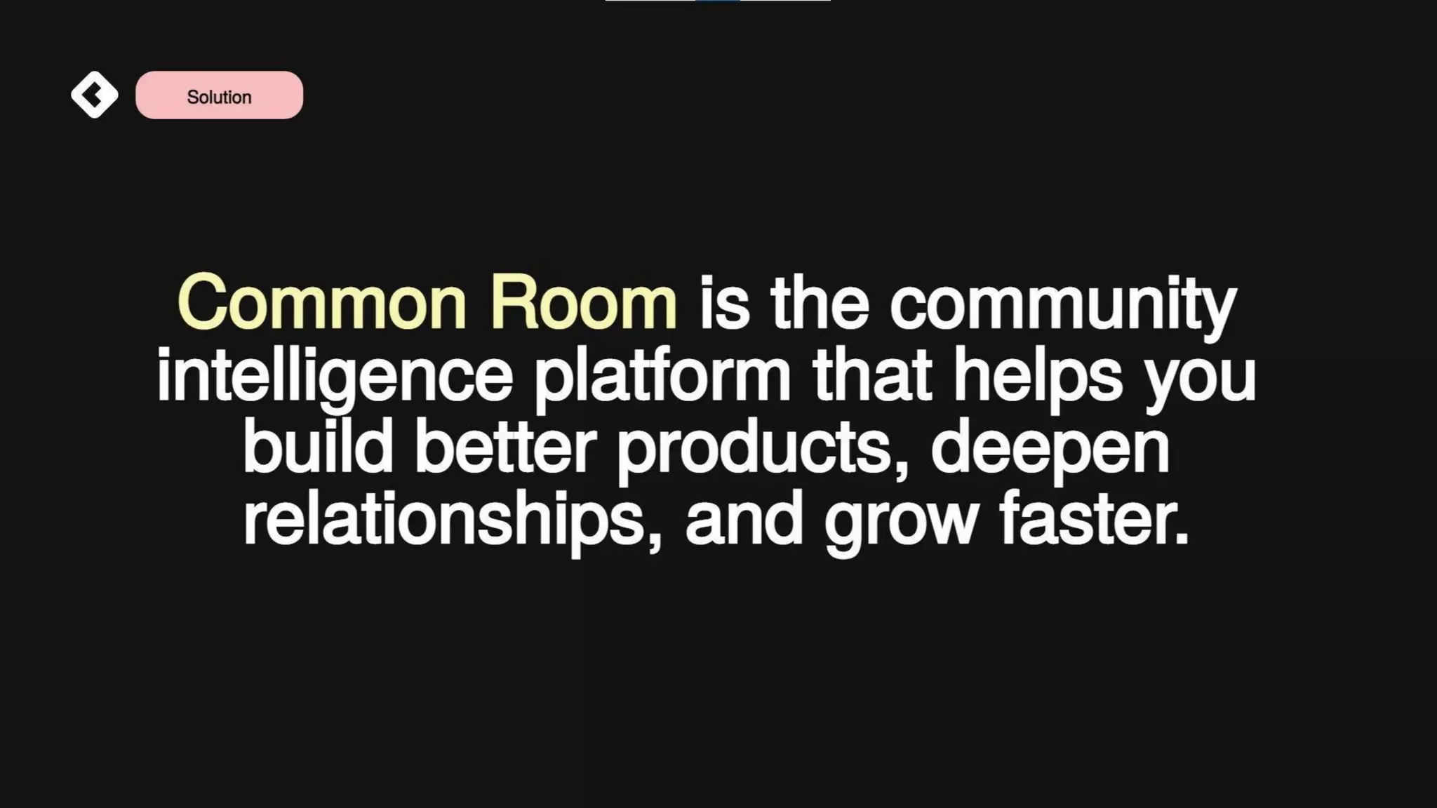 Common Room Pitch Deck | PDF