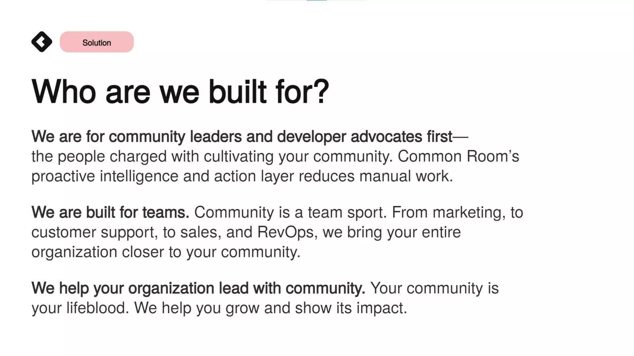 Common Room Pitch Deck | PDF