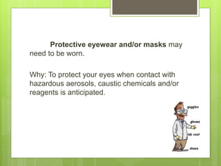 Common safety-precautions-in-the-laboratory-group-1 | PPTX