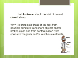 Common safety-precautions-in-the-laboratory-group-1 | PPTX