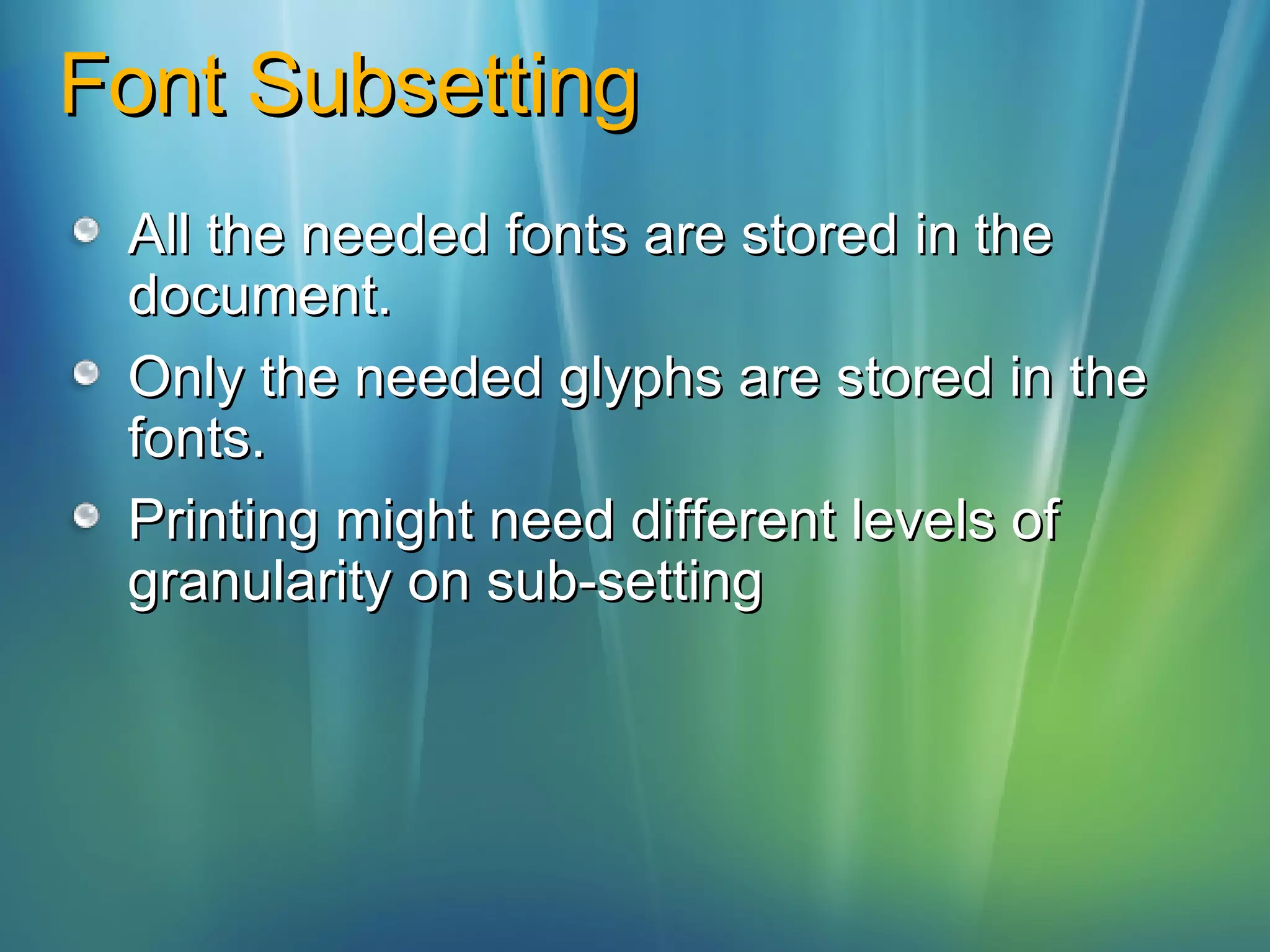 Common Scenarios for Using XPS Documents | PPT