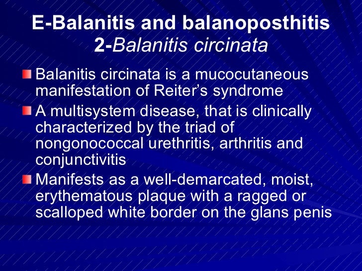 Common Skin Disorders Of The Penis