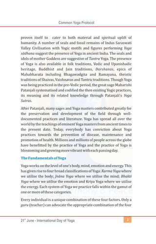 Common Yoga Protocol | PDF