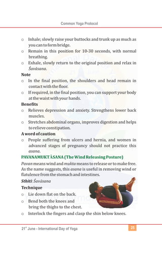 Common Yoga Protocol | PDF