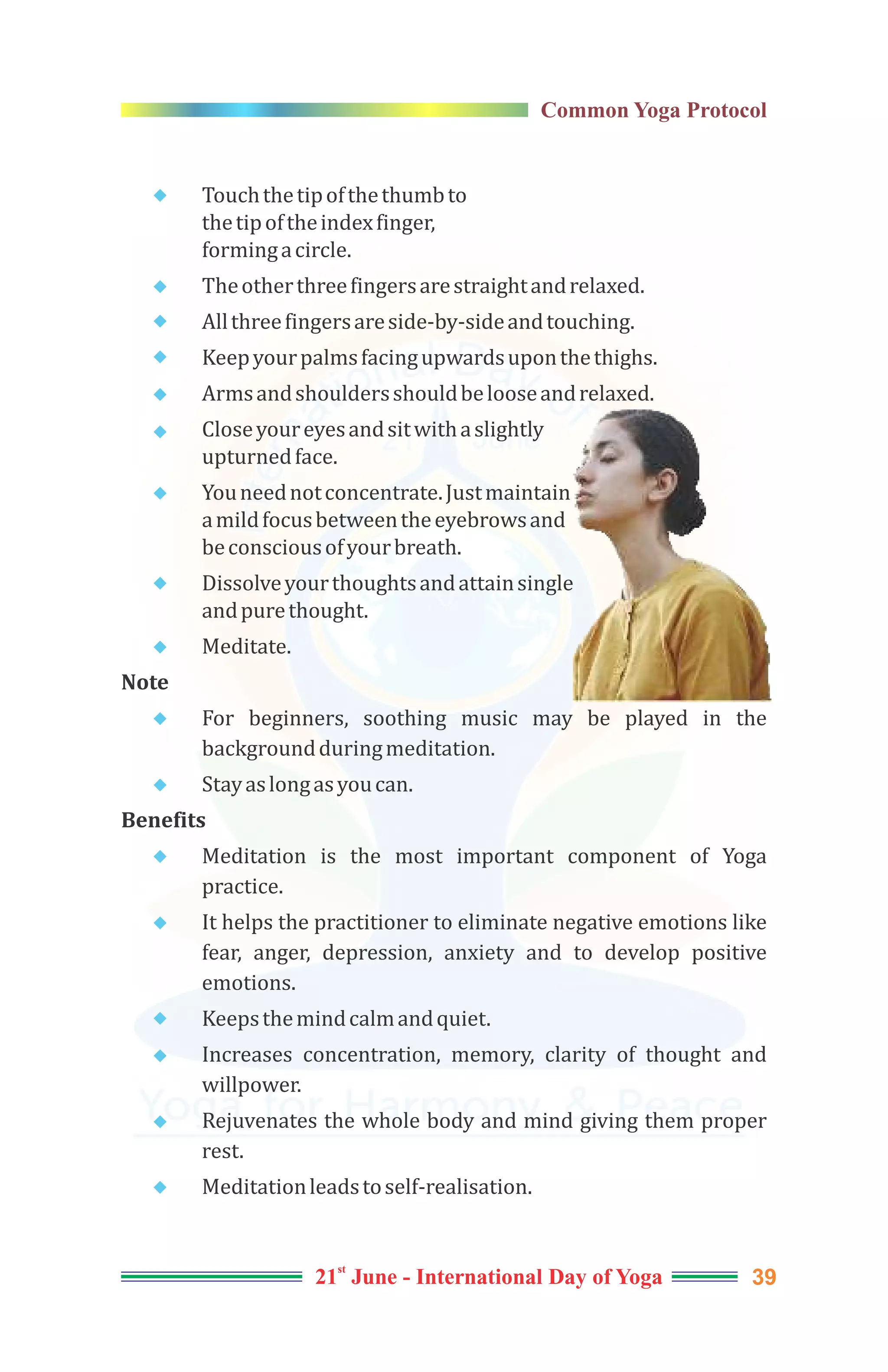 Common yoga-protocol-english 0 | PDF