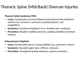 Common acute and overuse injuries of spine.pptx