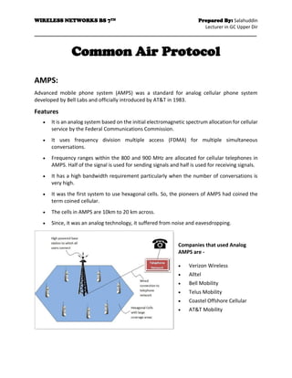 Common air protocol | PDF