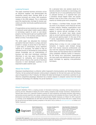 Commonality Unleashed Across Functions and Industries | PDF