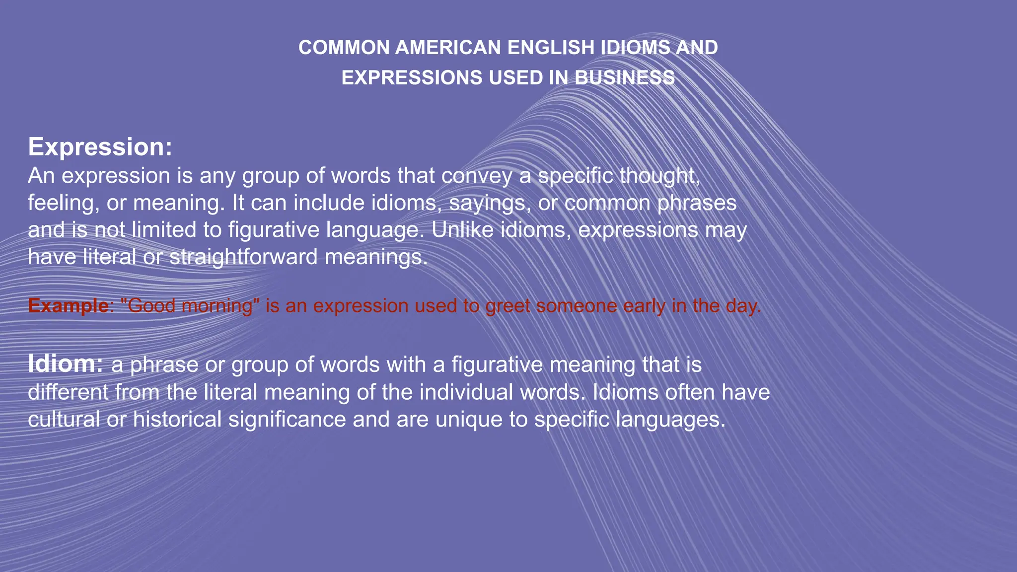 COMMON AMERICAN ENGLISH IDIOMS BERLITZBUSINESSB4.pptx