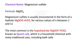 CommonAndChemicalNamesPPT.pdf in science lab | PDF