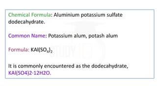 CommonAndChemicalNamesPPT.pdf in science lab | PDF