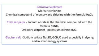 CommonAndChemicalNamesPPT.pdf in science lab | PDF