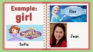 COMMON AND PROPER NOUNS - GRADE 2 | PPTX