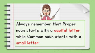 COMMON AND PROPER NOUNS - GRADE 2 | PPTX