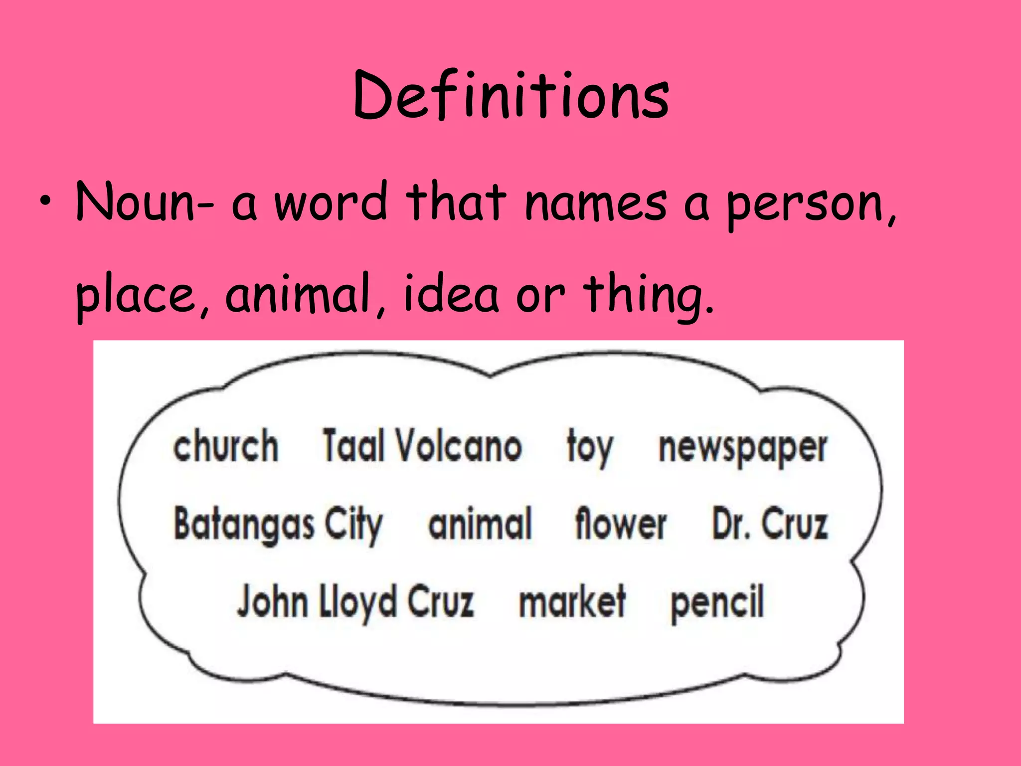 Common and proper nouns | PPT