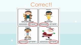 Common and proper nouns. Concrete and Abstract nouns | PPTX