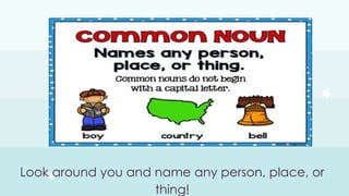 Common and proper nouns. Concrete and Abstract nouns | PPTX