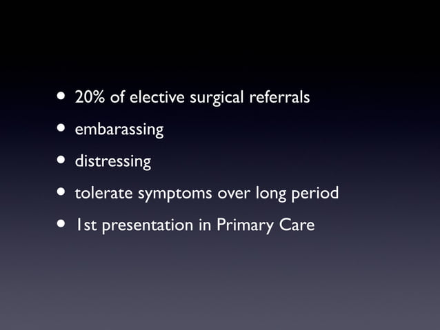 Common Perianal Problems in Primary Care Practice | PPT | Digestive ...