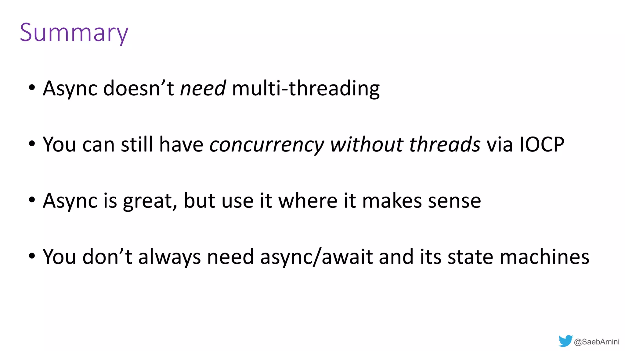 Common async misconceptions | PPT