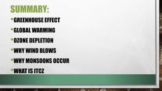 Common atmospheric phenomena | PPTX