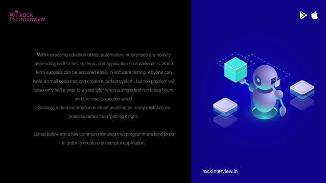 Common Automation Mistakes Ppt