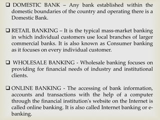 Common banking terminology | PPTX