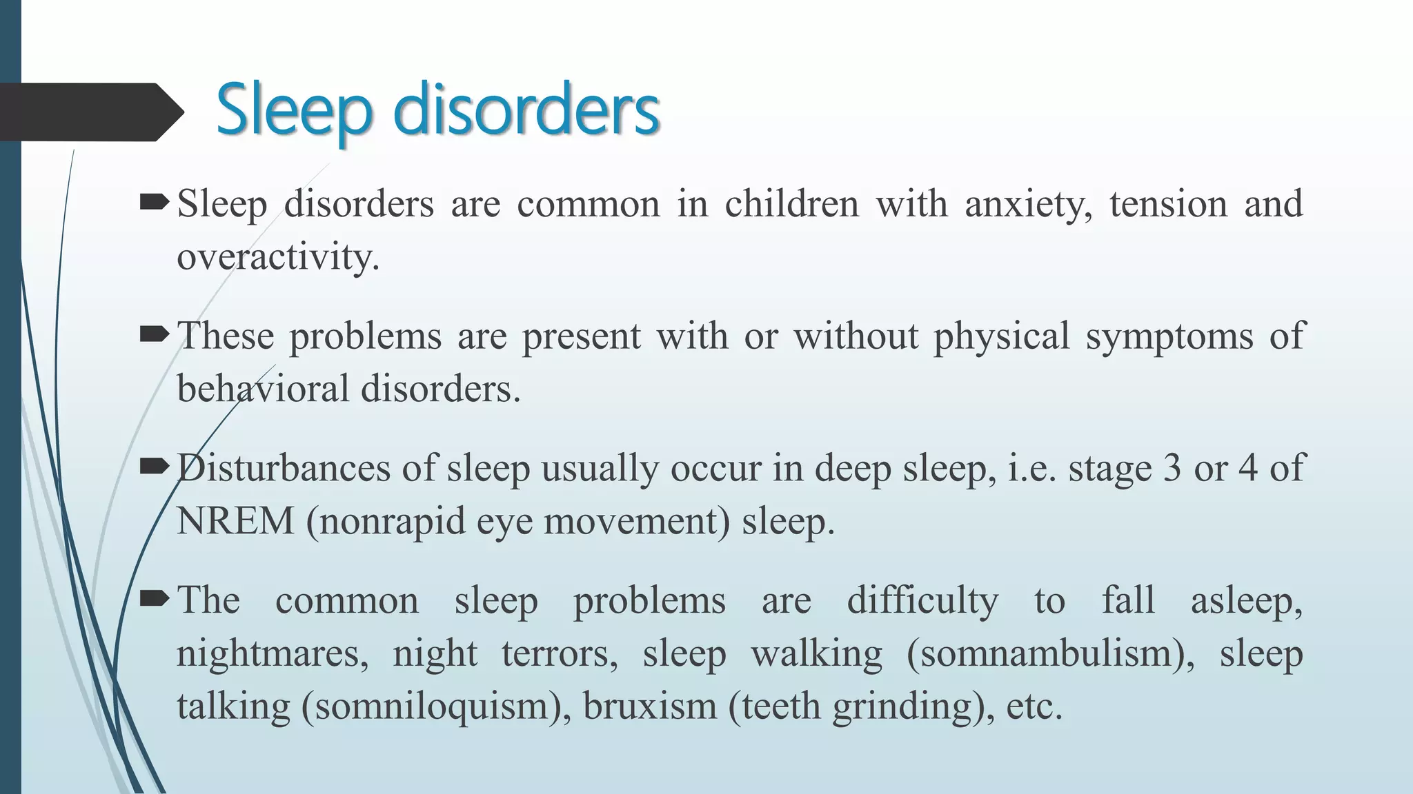 COMMON BEHAVIORAL PROBLEMS AND THEIR MANAGEMENT in PEDIATRICS | PPTX