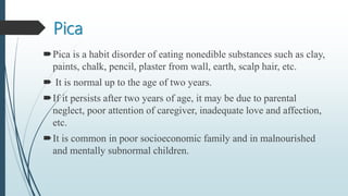 COMMON BEHAVIORAL PROBLEMS AND THEIR MANAGEMENT in PEDIATRICS | PPTX