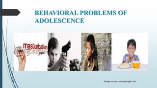COMMON BEHAVIORAL PROBLEMS AND THEIR MANAGEMENT in PEDIATRICS | PPTX