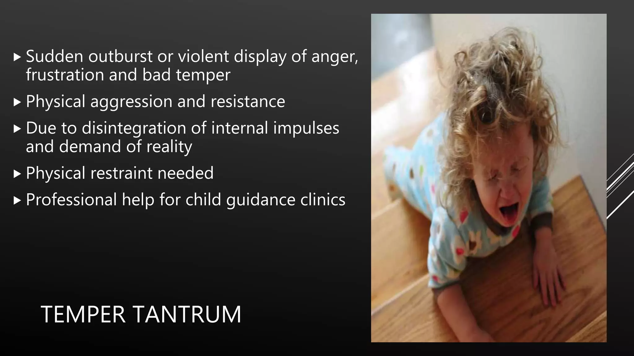 Common behavioral problems in children | PPTX