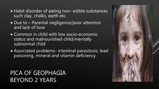 Common behavioral problems in children | PPTX