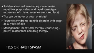 Common behavioral problems in children | PPTX