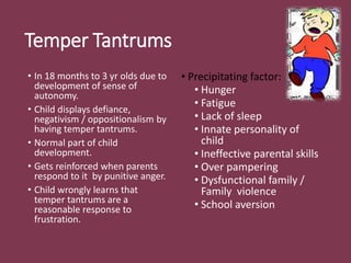 Common behavior disorder | PPTX