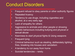 Common behavior disorder | PPTX
