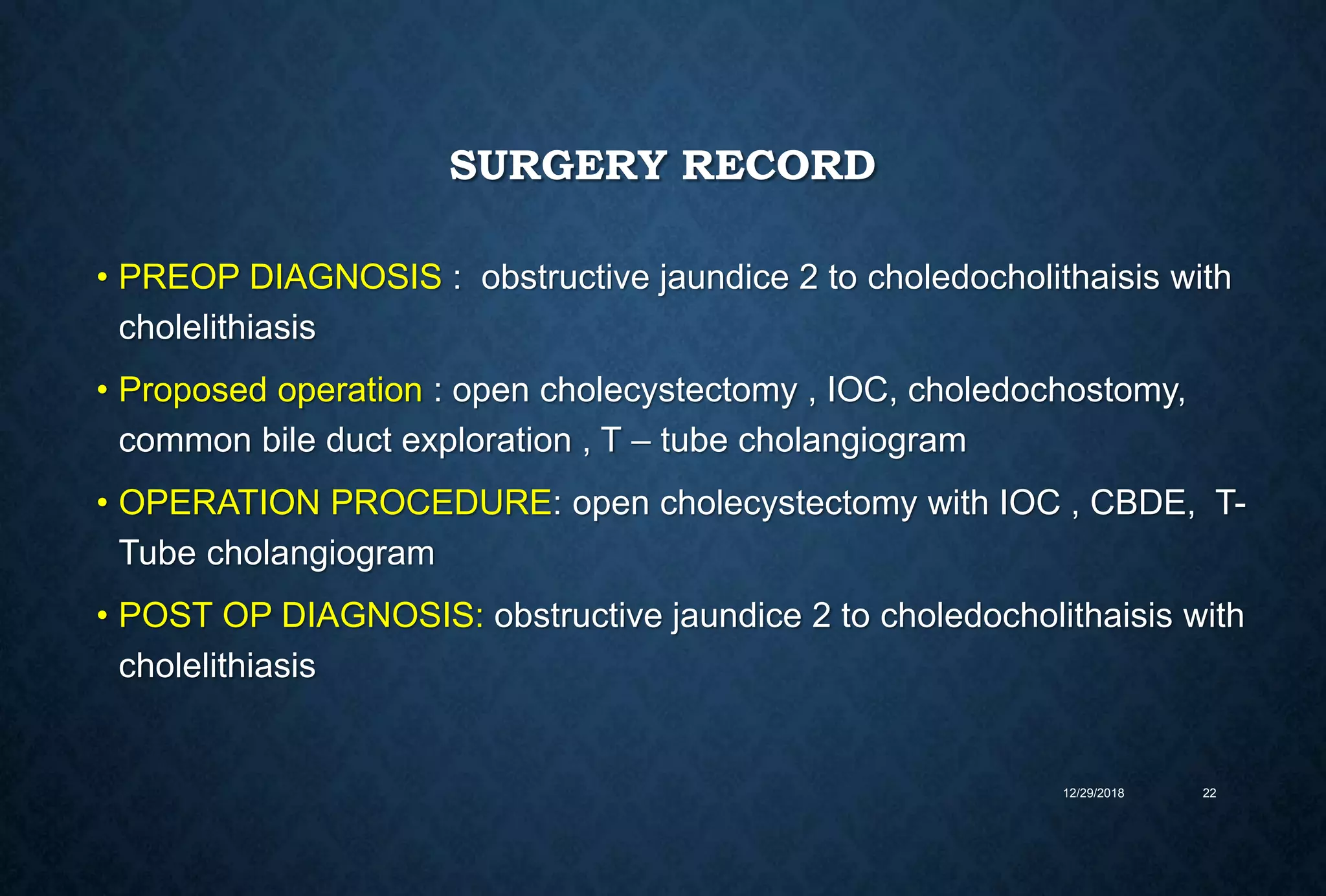 Common bile duct stone | PPT