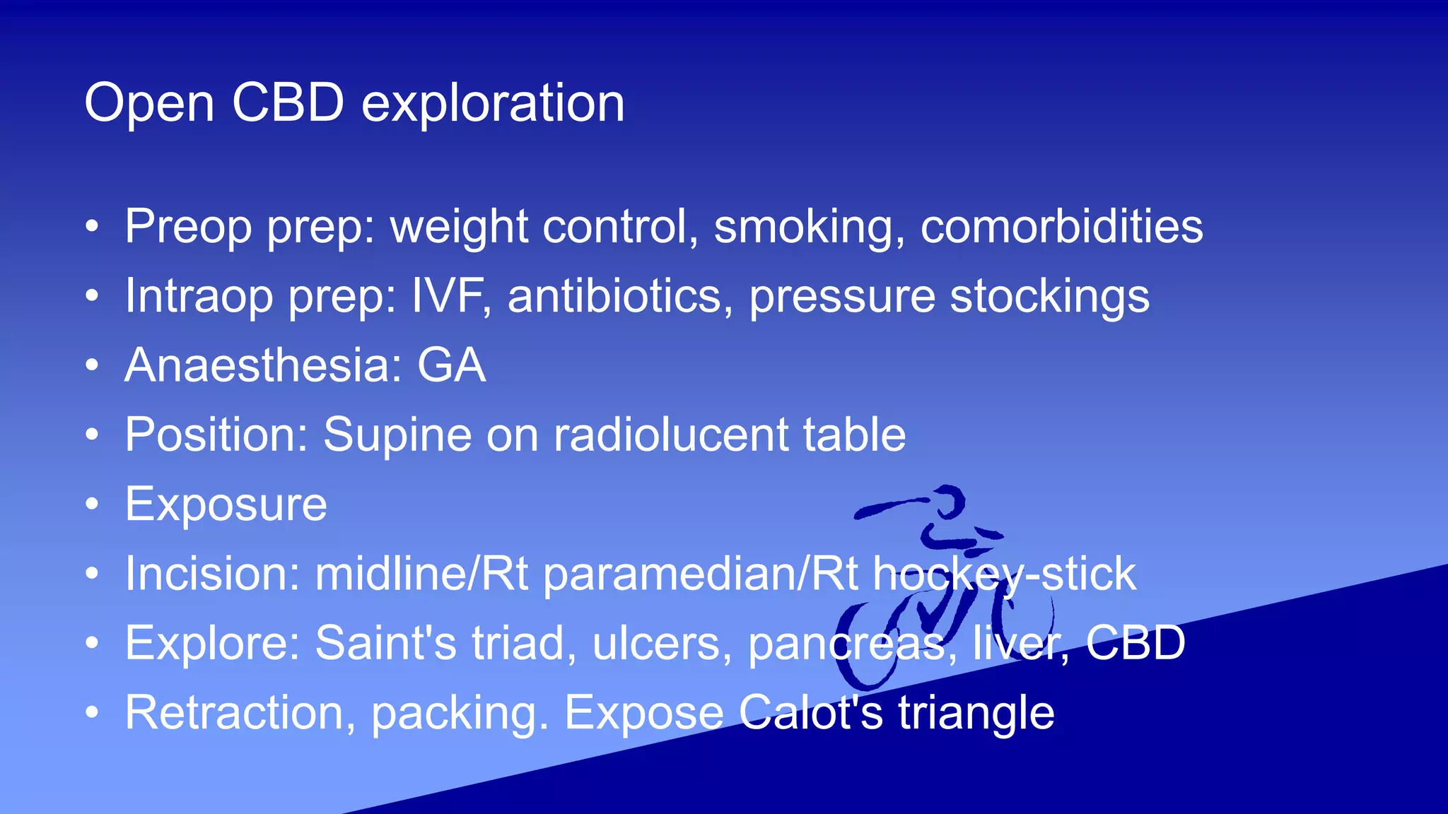 Obstructive jaundice secondary to common bile duct stones | PPT