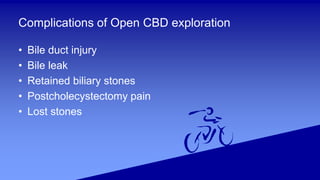 Obstructive jaundice secondary to common bile duct stones | PPTX