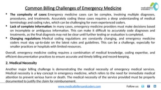 Common Billing Challenges of Emergency Medicine.pptx